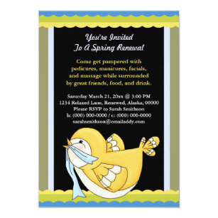 Massage Invitations & Announcements | Zazzle AU