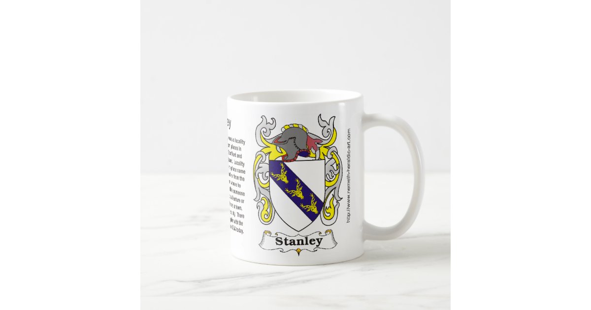 Stanley Family Coat of Arms Mug | Zazzle