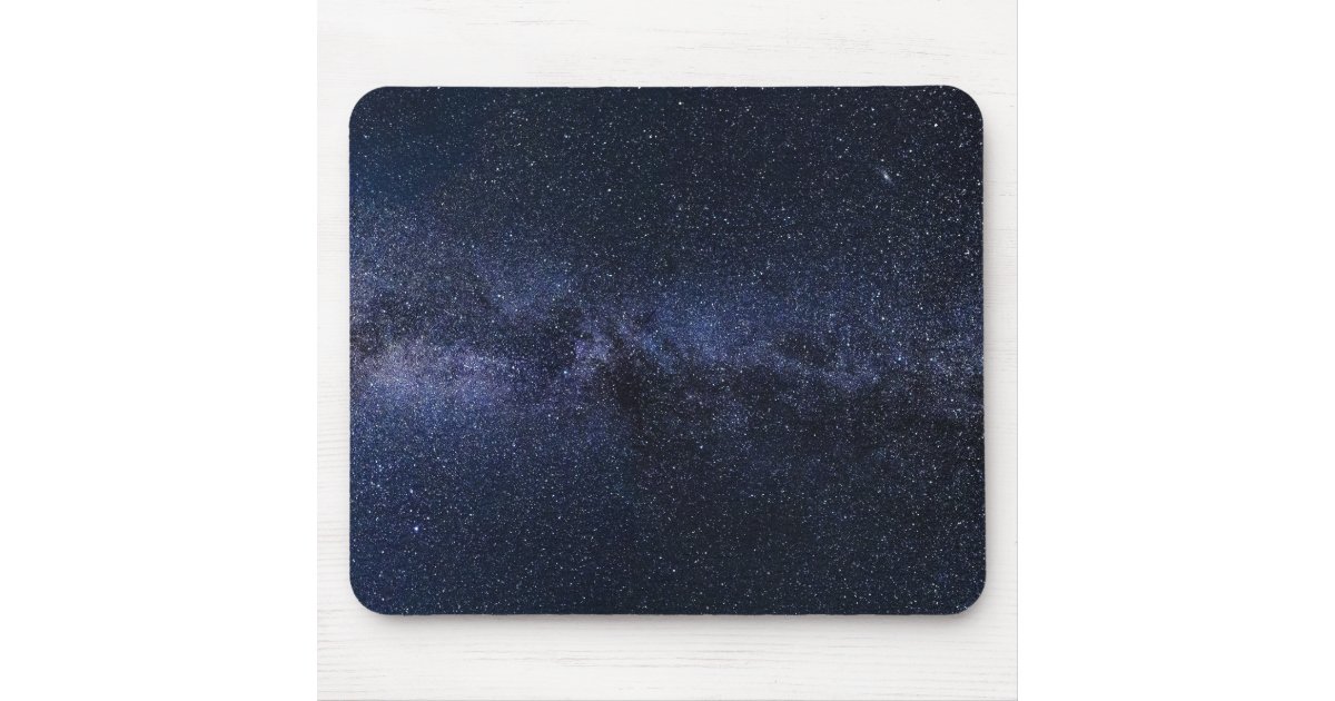 Starry Night_Milky Way Mouse Pad | Zazzle