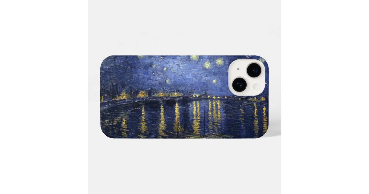 Starry Night Over the Rhone iPhone Case | Zazzle