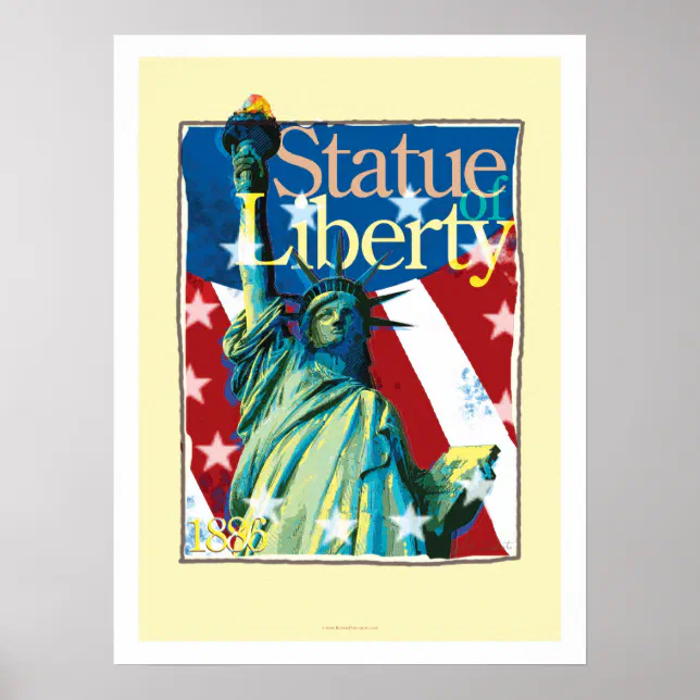 Statue Of Liberty Poster | Zazzle