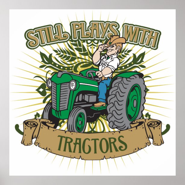 Tractor Posters & Photo Prints | Zazzle AU