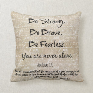 Bible Verse Typography Decorative & Throw Cushions | Zazzle AU