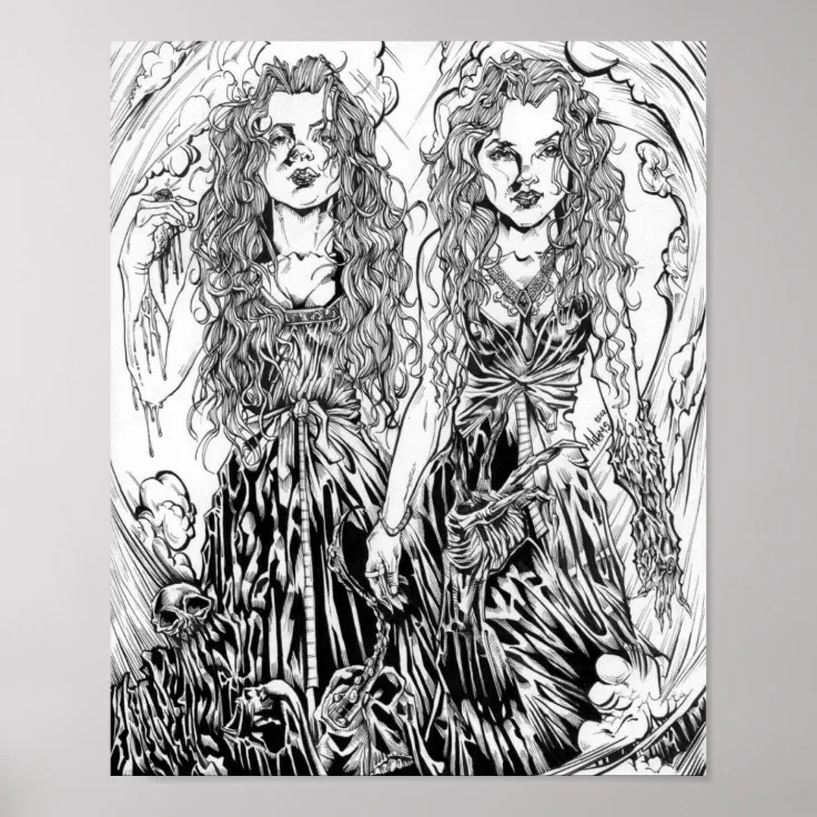 Succubus Twins Poster Zazzle 8937