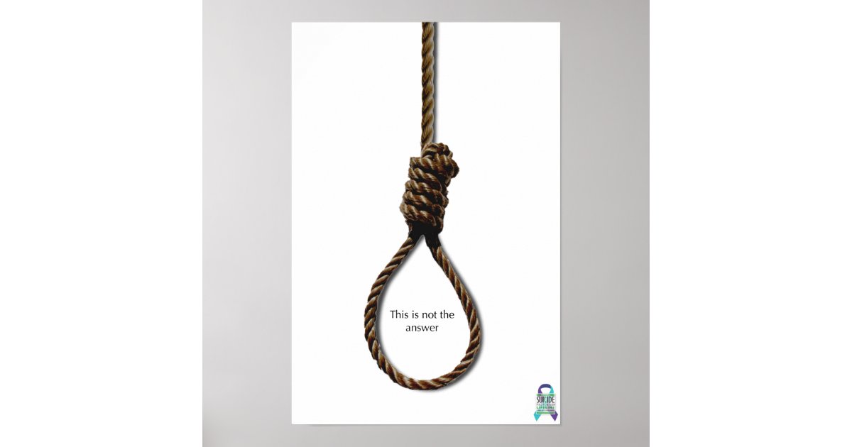 Suicide Prevention Poster | Zazzle