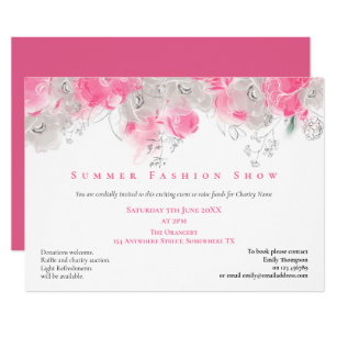 Fashion Show Invitations | Zazzle AU