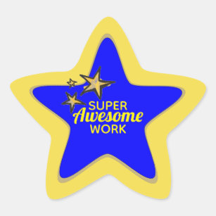 Awesome Job Sticker Zazzle