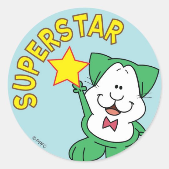 Superstar Sticker | Zazzle.com.au