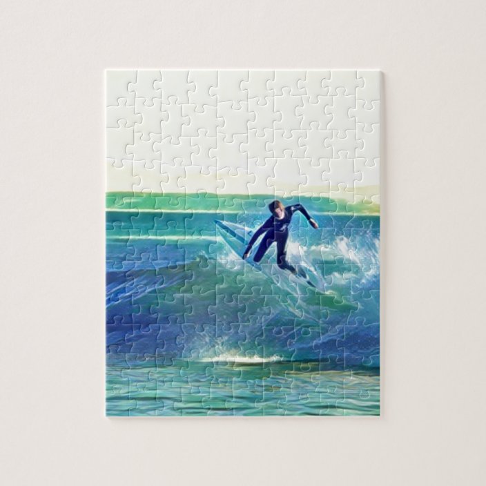 Surfer Jigsaw Puzzle | Zazzle.com.au