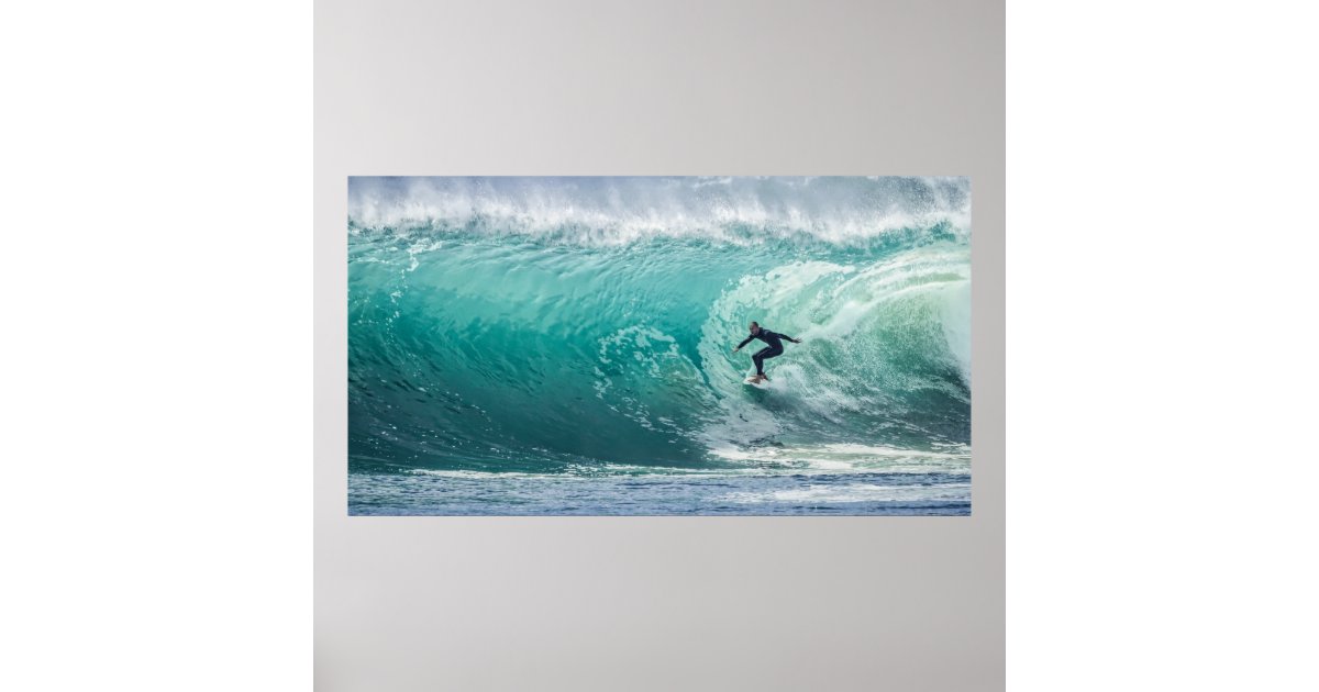 Surfing Poster | Zazzle