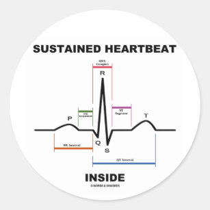 Ecg Stickers | Zazzle AU