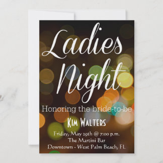 Ladies Night Invitations & Announcements | Zazzle.com.au