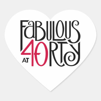 40th Birthday Stickers | Zazzle.com.au