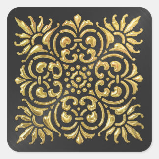 Gold Embossed Stickers | Zazzle.com.au