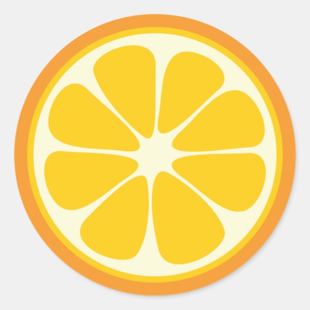 Citrus Stickers | Zazzle AU