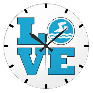 Swimming Pool Wall Clocks | Zazzle.com.au