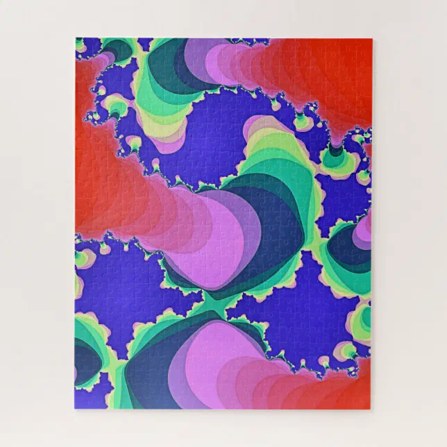SWIRLING WATER JIGSAW PUZZLE | Zazzle