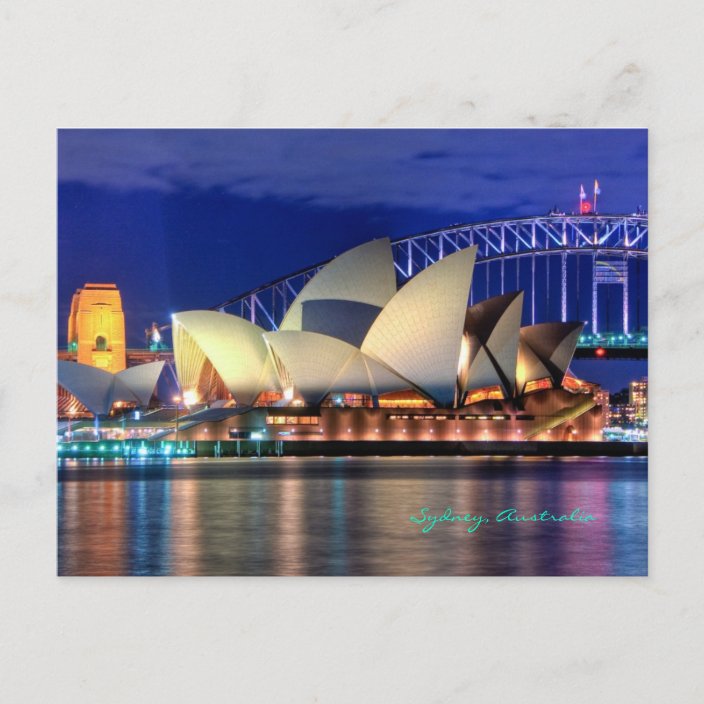 Sydney, Australia post card | Zazzle.com.au
