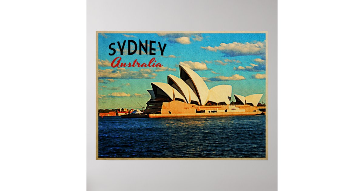 Sydney Australia Poster | Zazzle