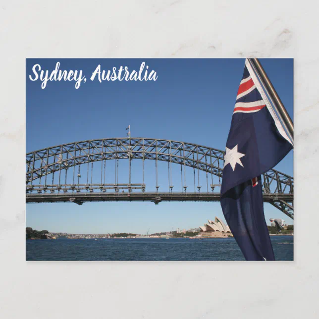 Sydney from the Ferry Postcard | Zazzle