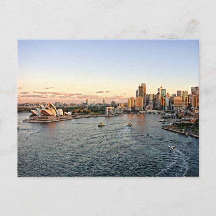 Sydney Harbor - Australia - Postcard | Zazzle.com.au