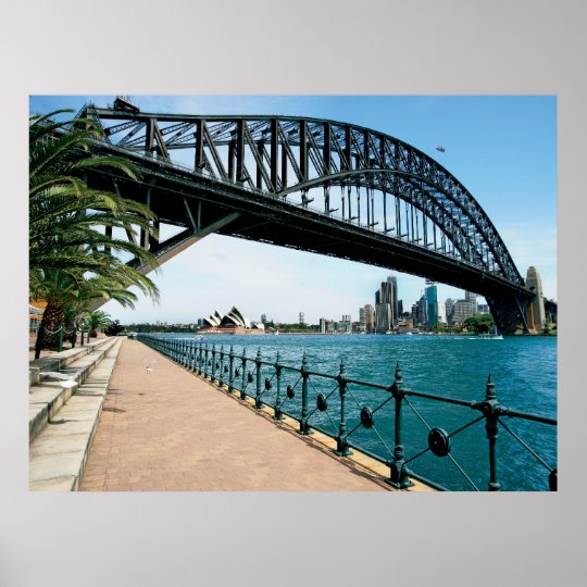 sydney harbour bridge poster | Zazzle.com.au