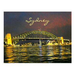 Sydney Harbour Bridge Postcards | Zazzle AU