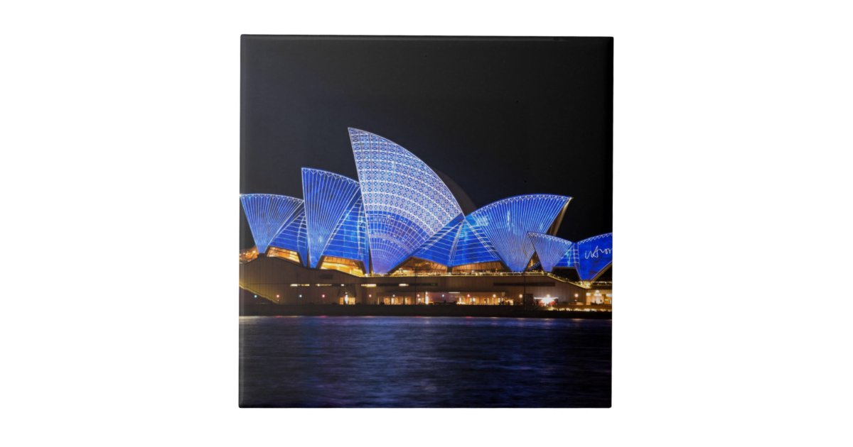 Sydney Opera House Ceramic Tile | Zazzle
