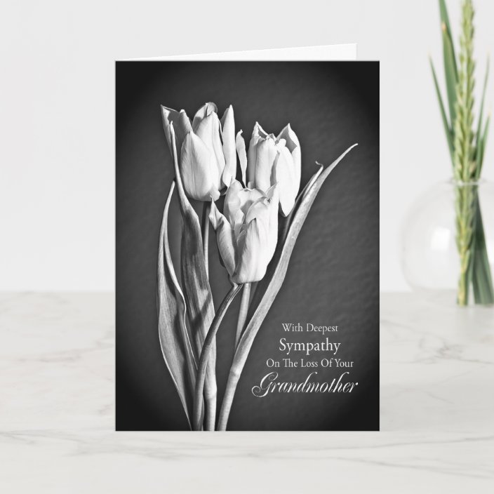 Sympathy on loss of Grandmother. Card | Zazzle.com.au