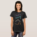 Synthesizer Symbol Electronic Music Waveform Synth T-Shirt | Zazzle
