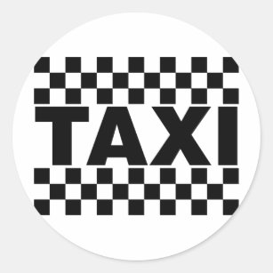 Taxi Stickers | Zazzle AU