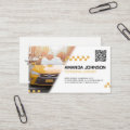Taxi | Yellow Cab | QR Code Business Card | Zazzle