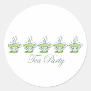 Afternoon Tea Stickers | Zazzle AU