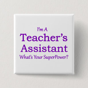 Teaching Assistant Badges & Pins | Zazzle AU