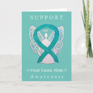 Green Awareness Ribbon Cards | Zazzle AU
