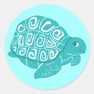 Turtle Stickers | Zazzle AU