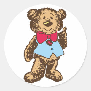 Teddy Bear Stickers | Zazzle AU