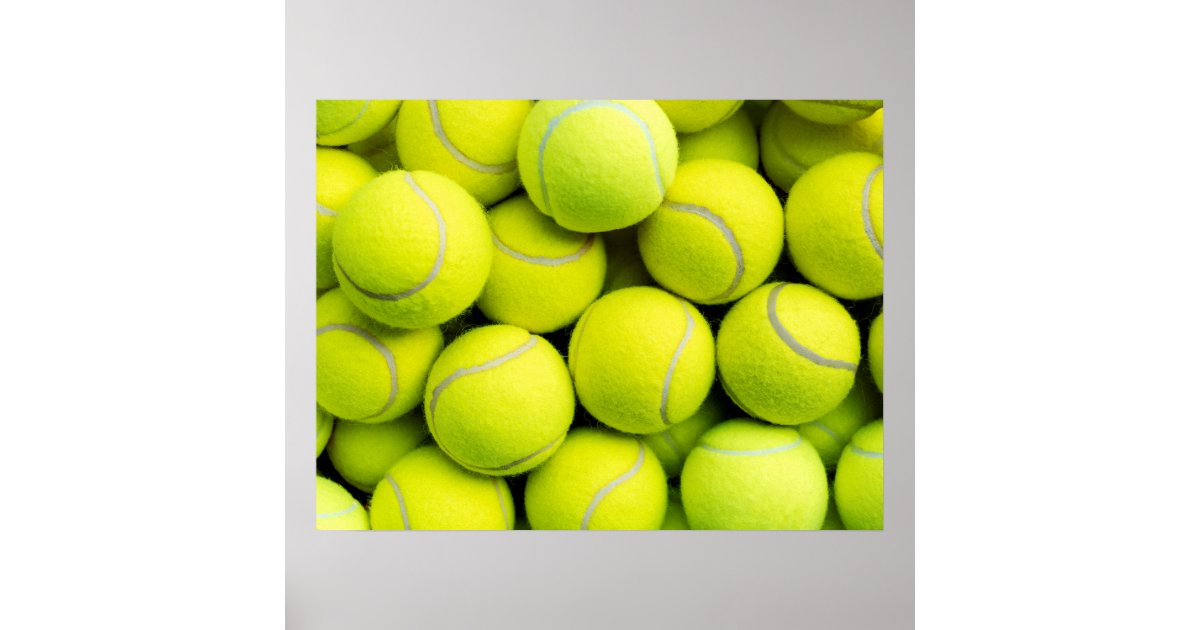 Tennis Balls Poster | Zazzle