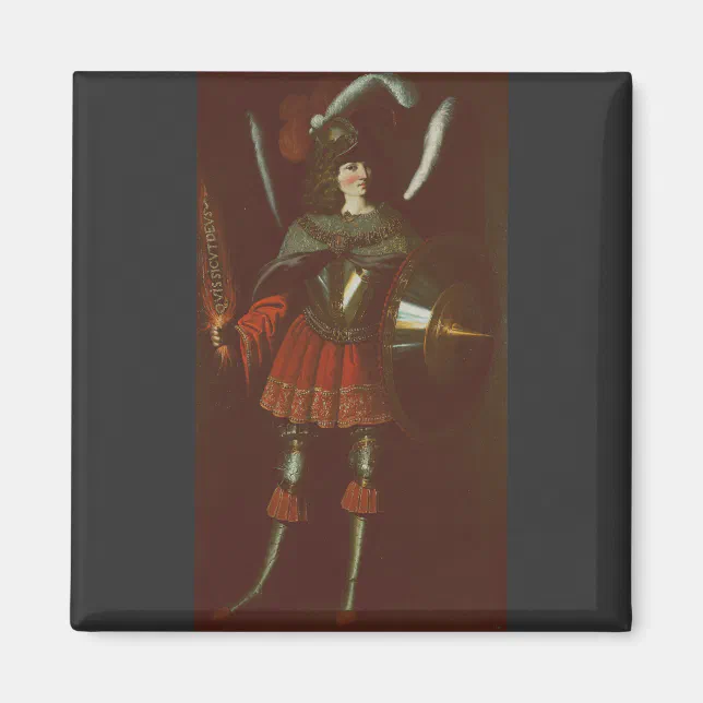 The Archangel Michael by Francisco de Zurbarán Art Magnet | Zazzle