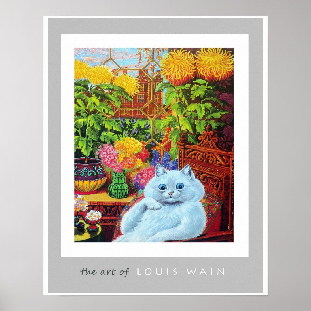 The Art of Louis Wain Poster | Zazzle
