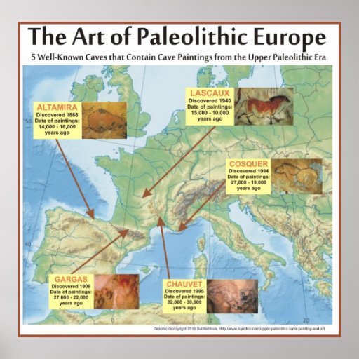 The Art of Paleolithic Europe Print | Zazzle