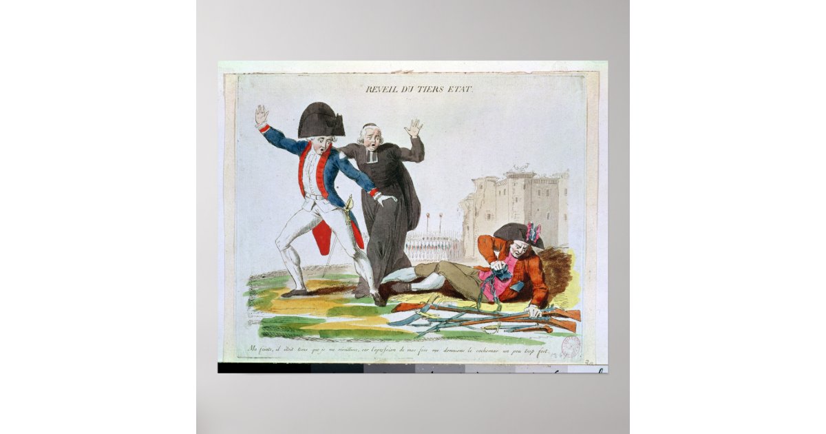 The Awakening of the Third Estate, July 1789 Poster | Zazzle
