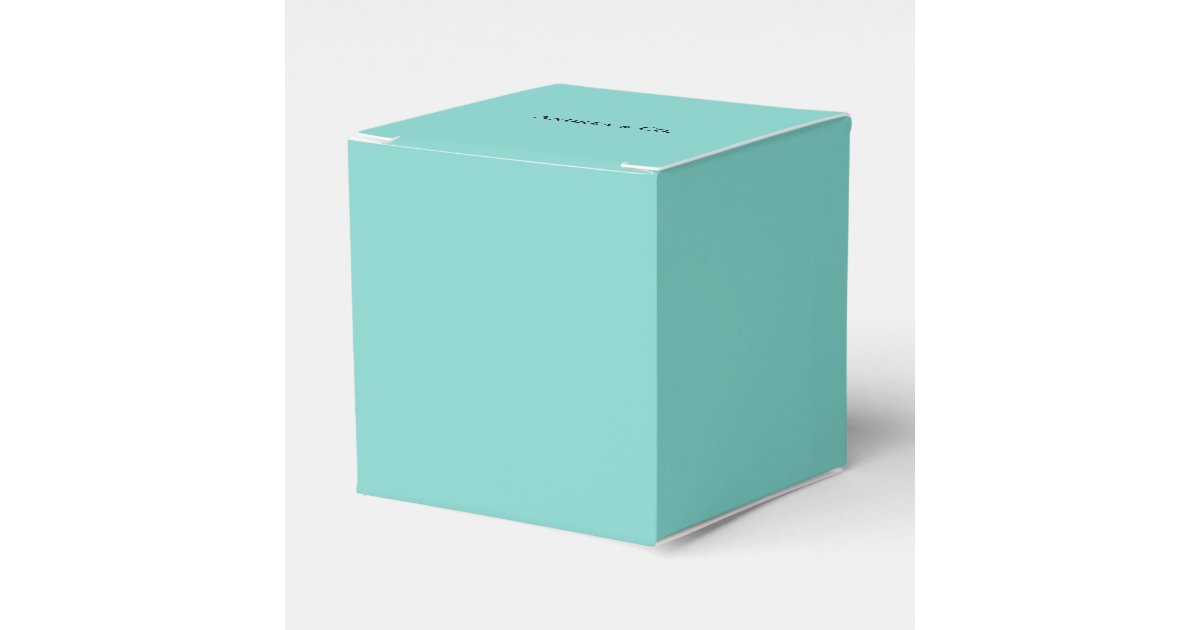 The blue box | Zazzle