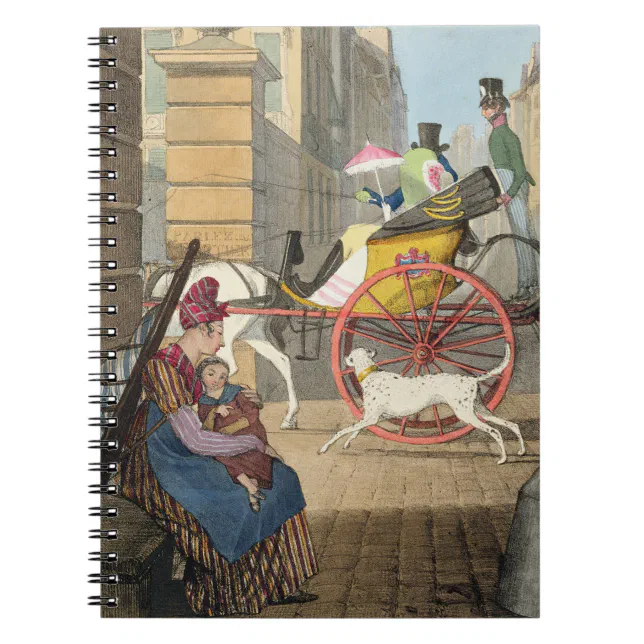 The carriage entrance, from 'Twenty-four Subjects, Notebook | Zazzle