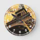 The Eiffel tower in Paris France Round Clock | Zazzle