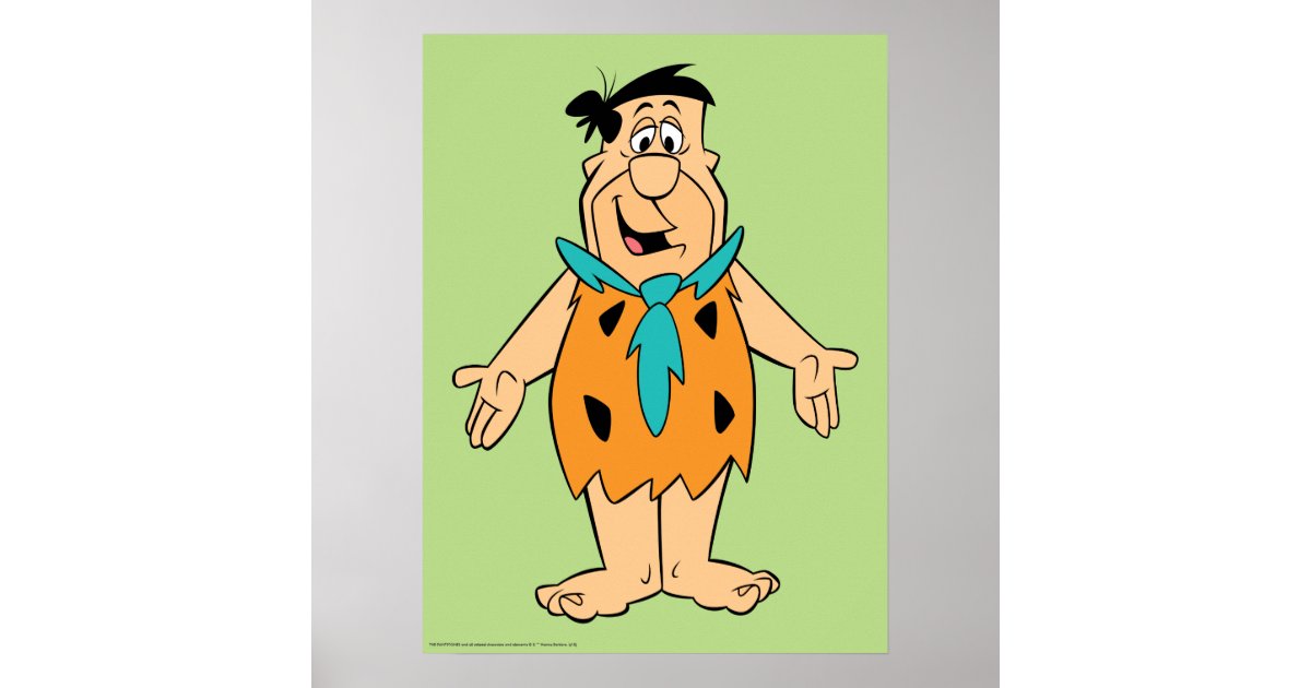 The Flintstones | Fred Flintstone Poster | Zazzle