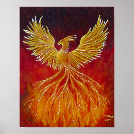 The Phoenix Poster | Zazzle.com.au