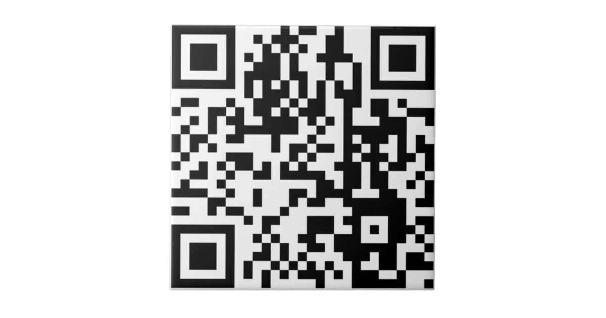 The QR Code Tile | Zazzle