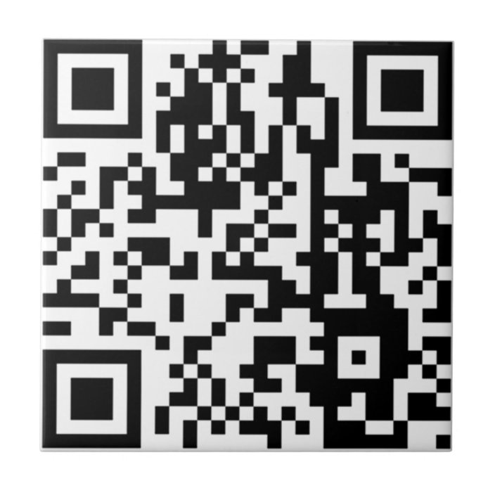 The QR Code Tile | Zazzle.com.au