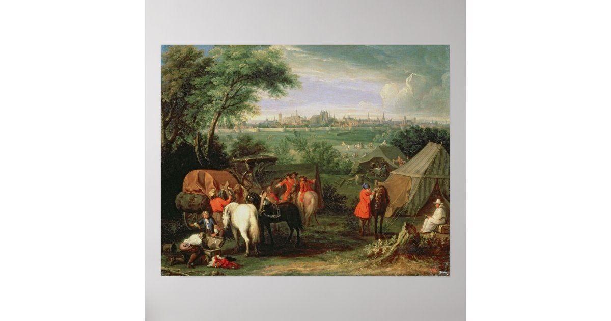The Siege of Tournai by Louis XIV Poster | Zazzle